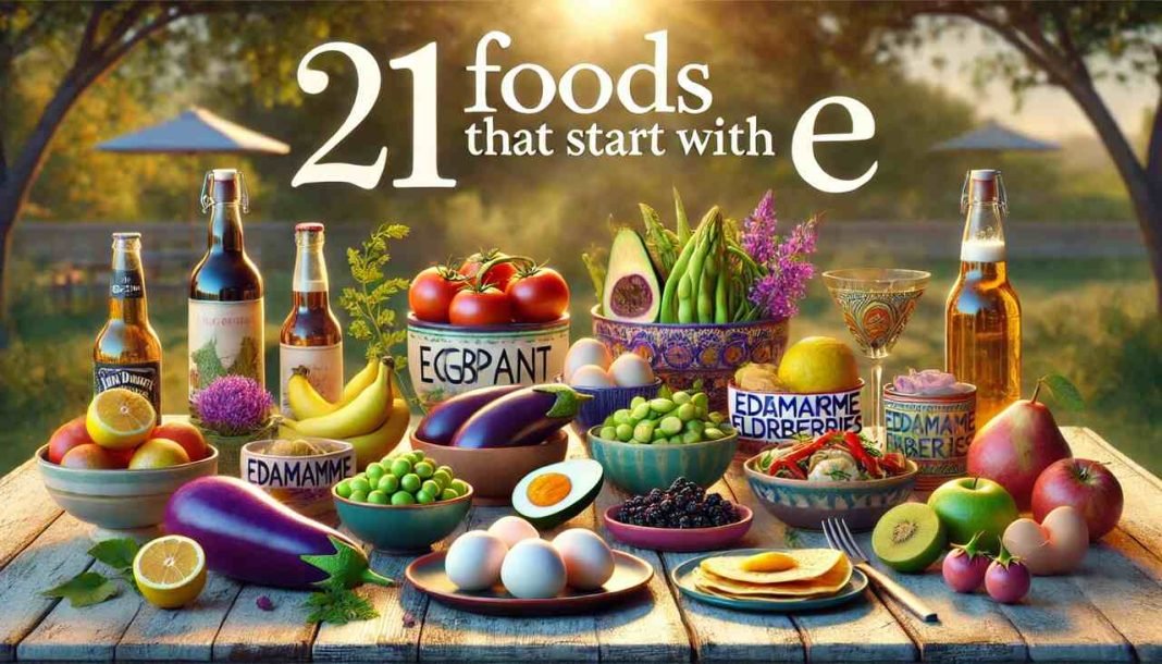21 Foods That Start With E (Alphabetized & Explained)