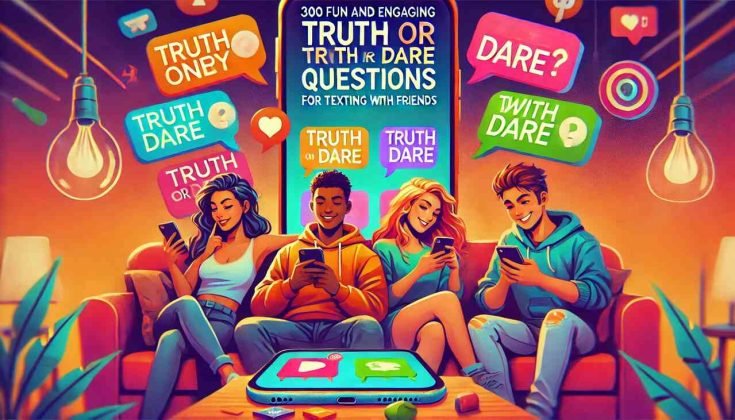 300 Fun and Engaging Truth or Dare Questions for Texting with Friends ...