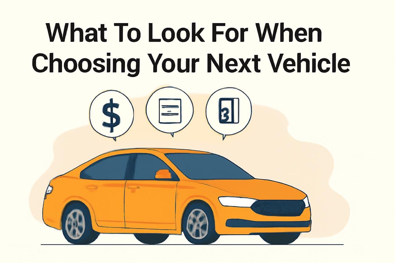 What To Look For When Choosing Your Next Vehicle